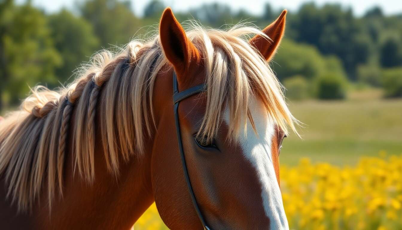 Styles uniques et élégants : sublimez les crinières de vos chevaux