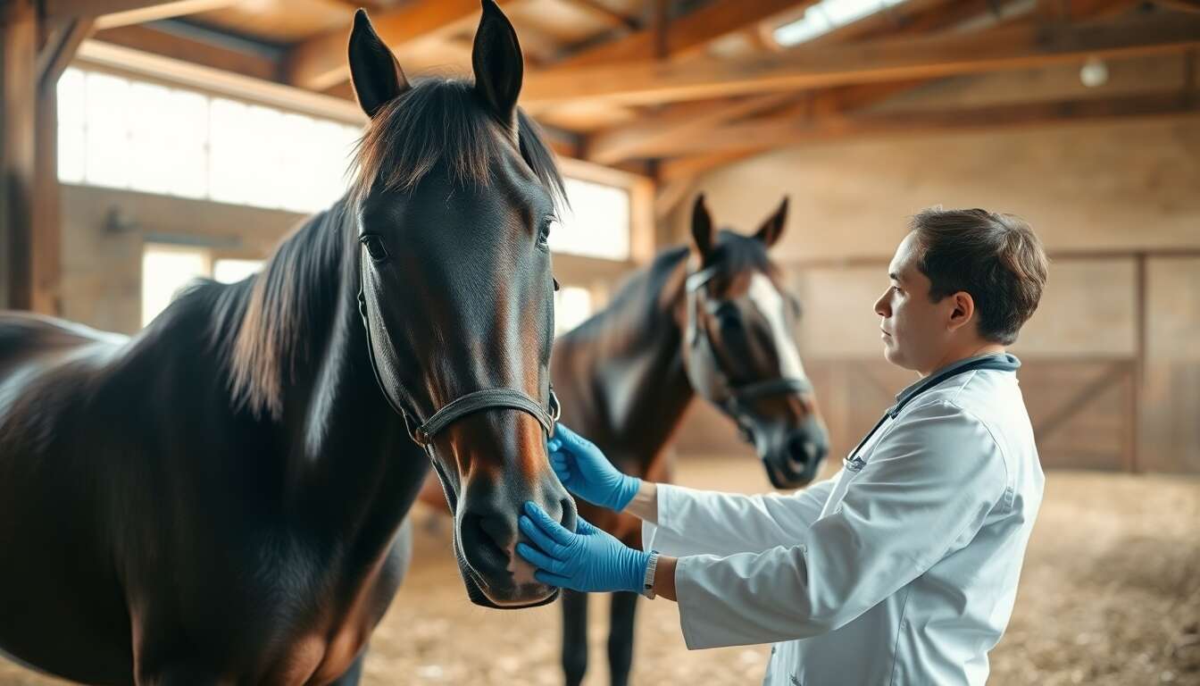 Comprendre et soigner la teigne du cheval efficacement