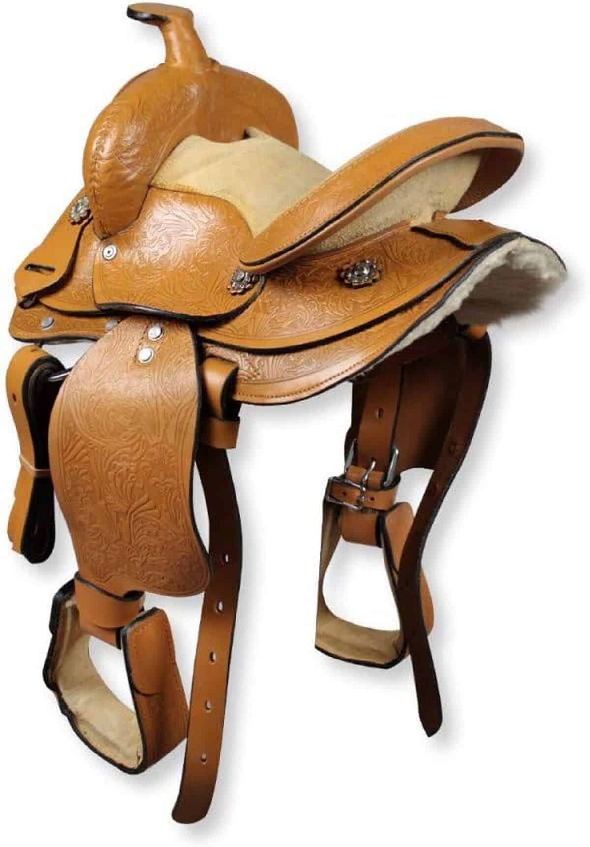 Test de la selle poney western