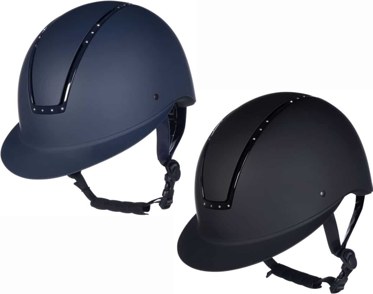Test du casque d'équitation HKM Lady Shield Diamond noir