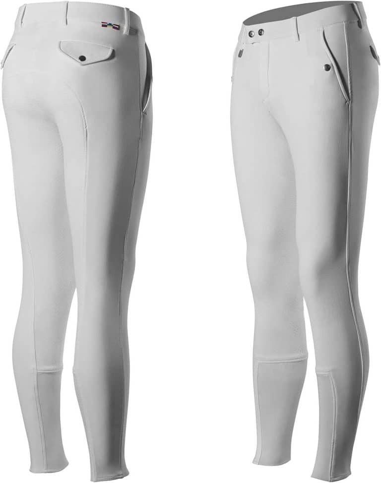 Test du pantalon d'équitation Horze Grand Prix 52 blanc